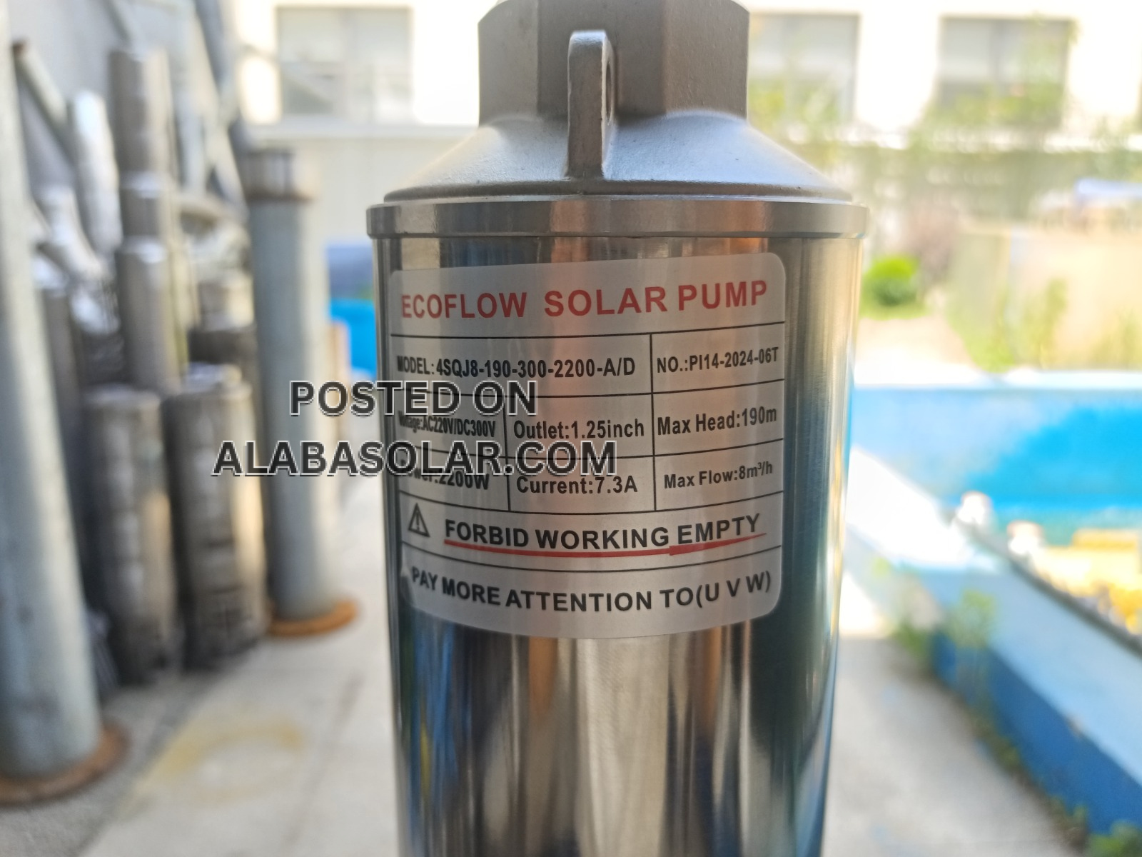 Ecoflow 3.5hp AC/DC solar pump submersible Price in Nigeria 🇳🇬 Alaba ...