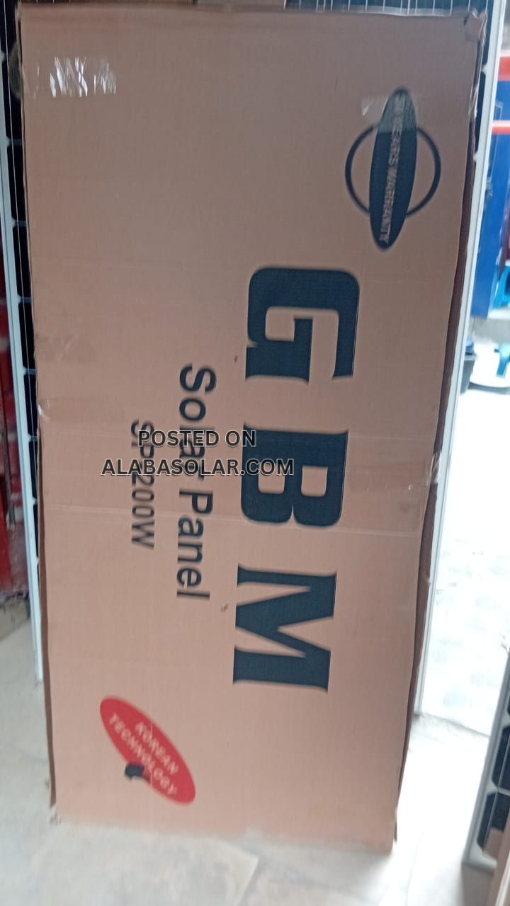 200W New GBM Solar Panel Price in Nigeria 🇳🇬 Alaba Solar Marketplace
