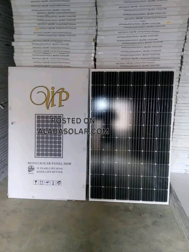 300W VIP MONO SOLAR PANELS Price in Nigeria - Alaba Solar Marketplace