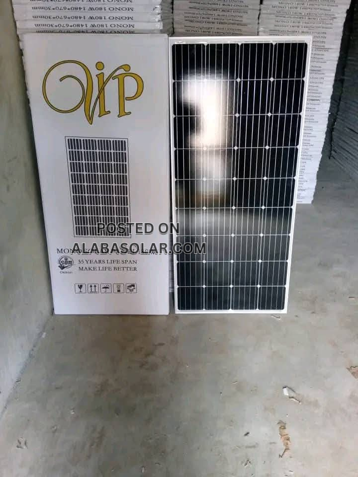180W VIP MONO SOLAR PANELS Price in Nigeria Jiji Jumia & Alaba Solar