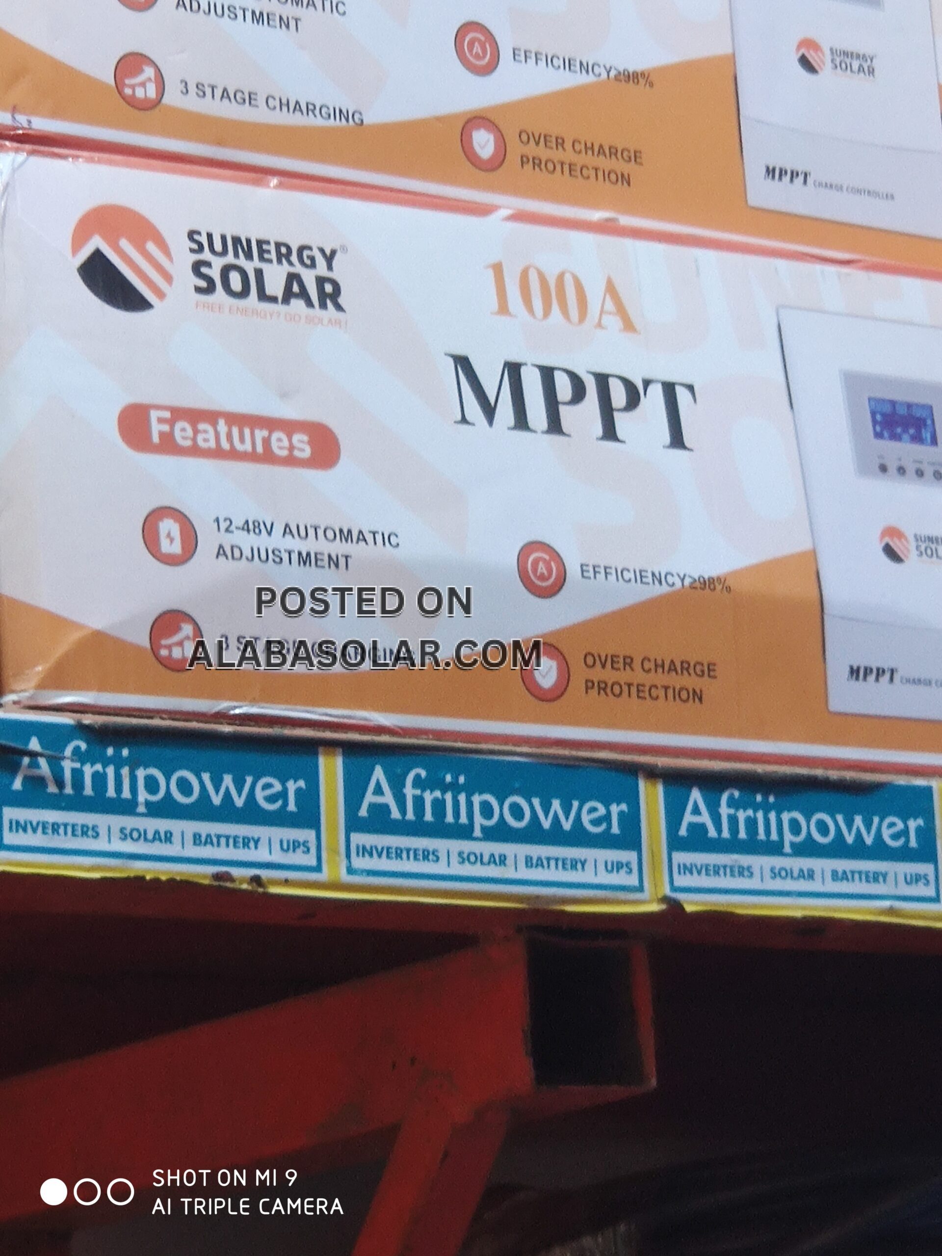 100 AMP mppt Price in Nigeria - Alaba Solar Marketplace