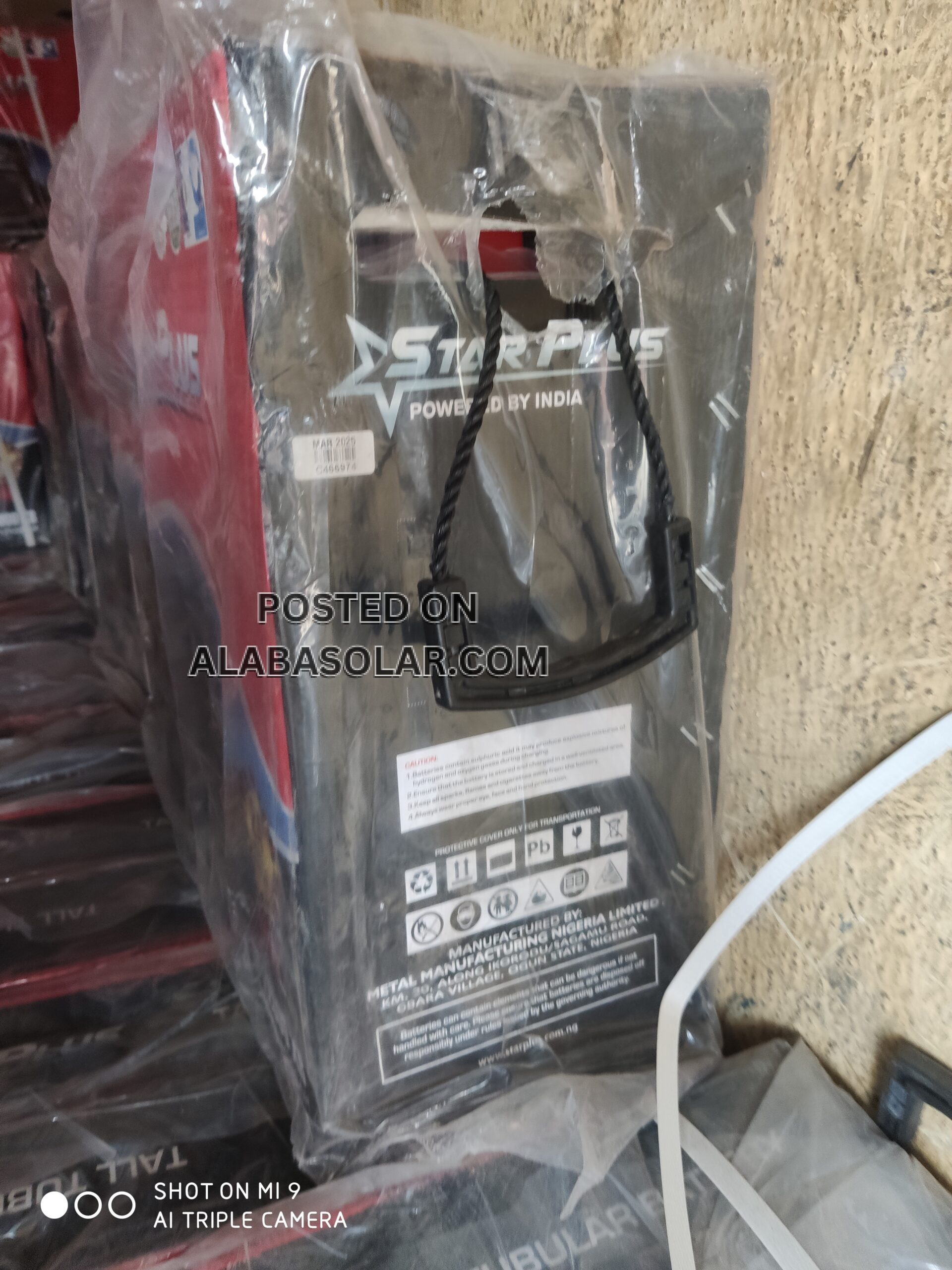 220ah Star Plus Tubular Battery Price in Nigeria 🇳🇬 Alaba Solar Marketplace