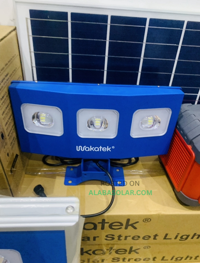 Wakatek Solar Flood Light Price in Nigeria 🇳🇬 Alaba Solar Marketplace