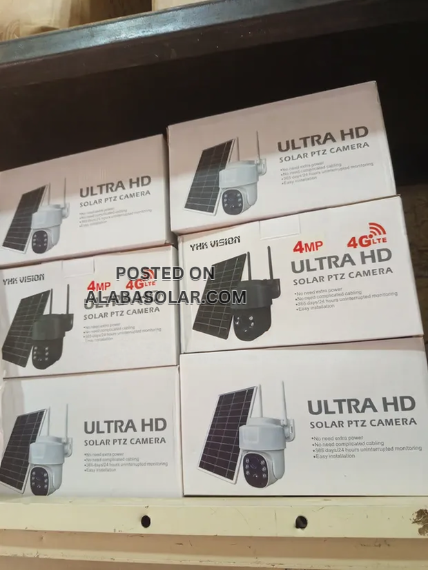 4MP 4LTE Ultra HD Solar CCTV Camera Price in Nigeria 🇳🇬 Alaba Solar ...