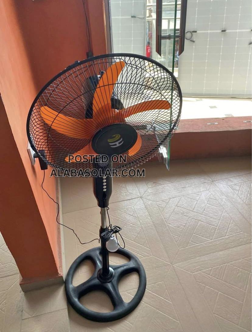 HC Solar Standing Fan Price in Nigeria 🇳🇬 Alaba Solar Marketplace