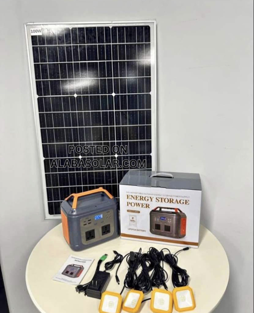 500W Solar Generator With 80W Panel Price in Nigeria Jiji Jumia & Alaba ...