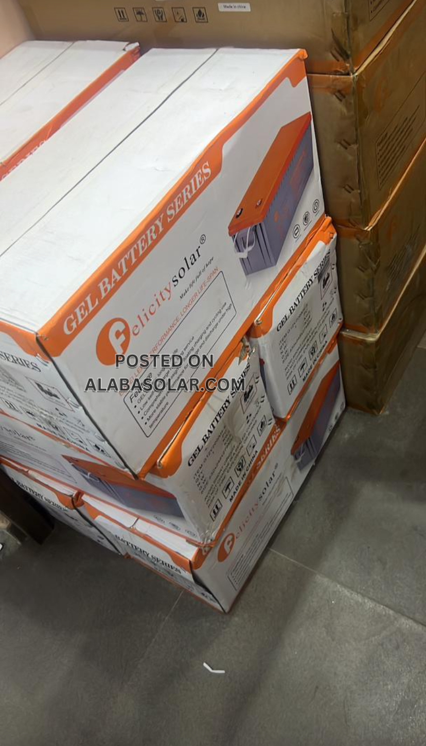 Felicity 200ah dry cell battery Price in Nigeria 🇳🇬 Alaba Solar Marketplace