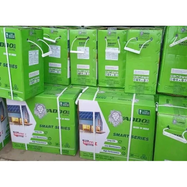 12V 220Ah Addo Tubular Battery Price in Nigeria - Alaba Solar Marketplace
