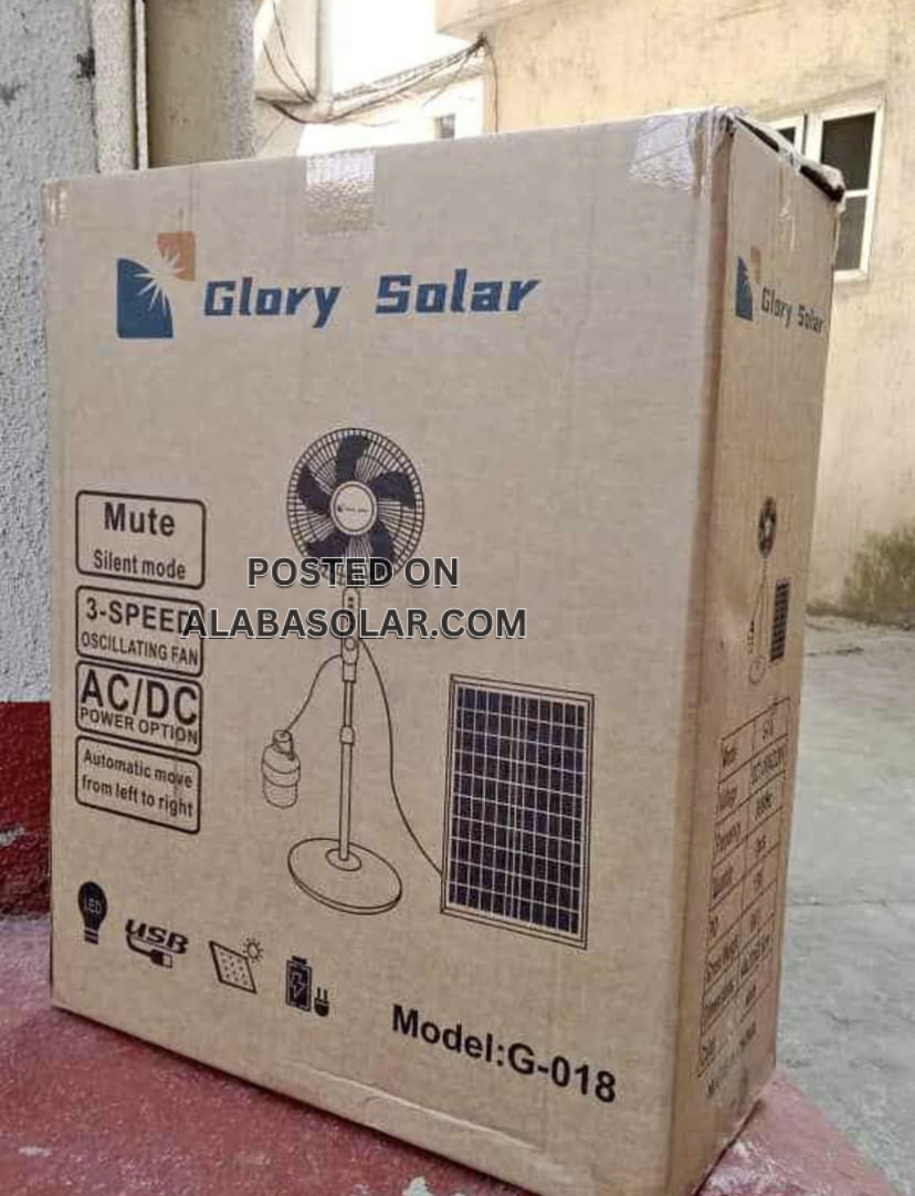 Glory Rechargeable Solar Fan Price in Nigeria 🇳🇬 Alaba Solar Marketplace