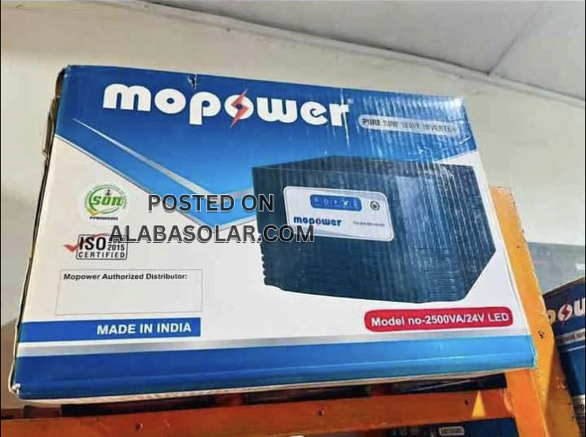 24V 2.5KVA Mopower Inverter Price in Nigeria 🇳🇬 Alaba Solar Marketplace