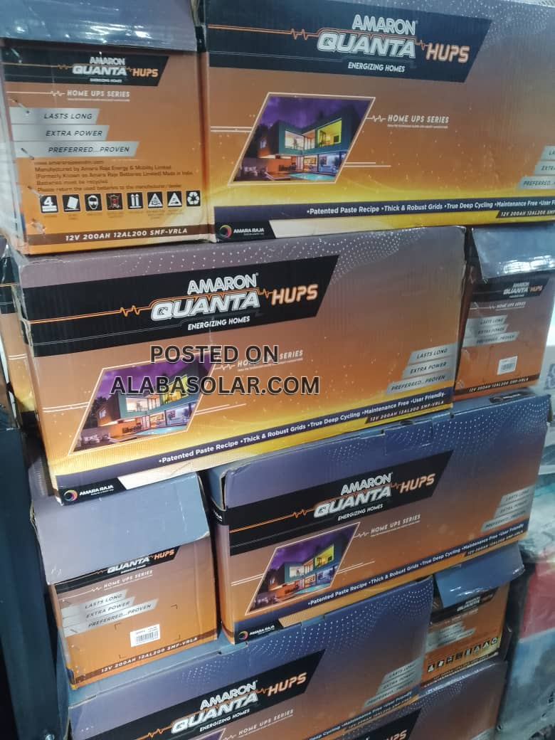 200AH QUANTA DRY CELL SOLAR BATTERY Price in Nigeria 🇳🇬 Alaba Solar ...