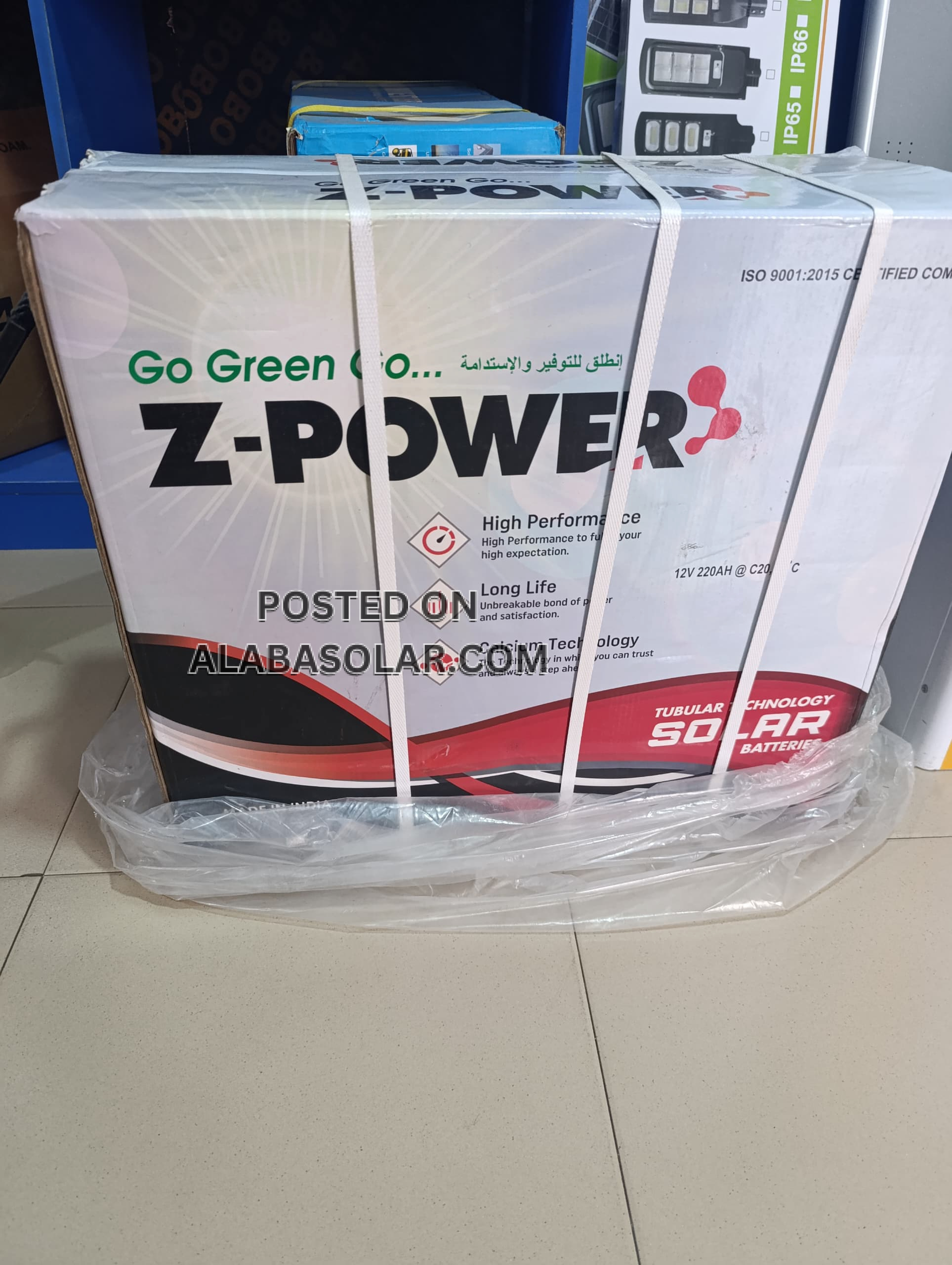 220AH Z POWER SOLAR TUBULAR BATTERY Price in Nigeria 🇳🇬 Alaba Solar ...