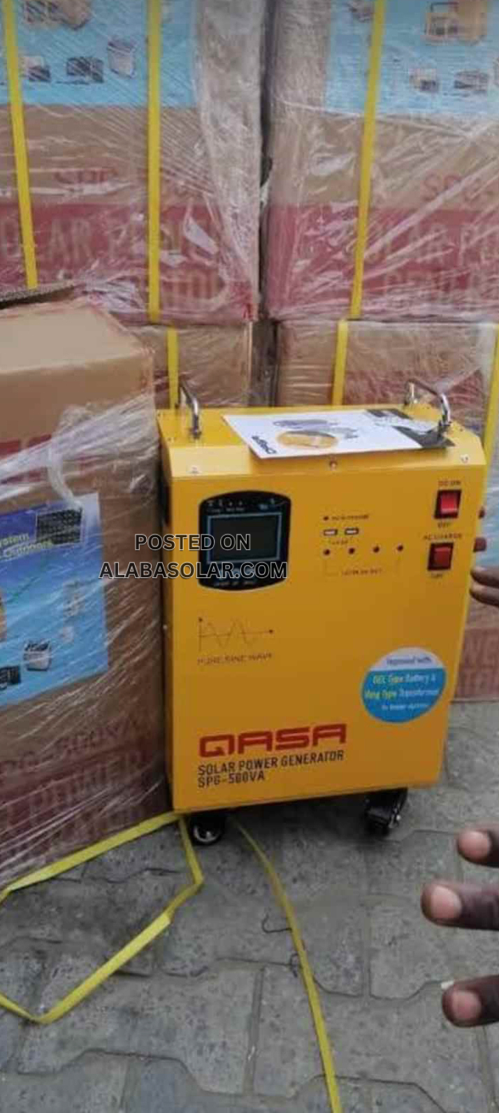 500w Qasa solar generator + panel Price in Nigeria 🇳🇬 Alaba Solar ...