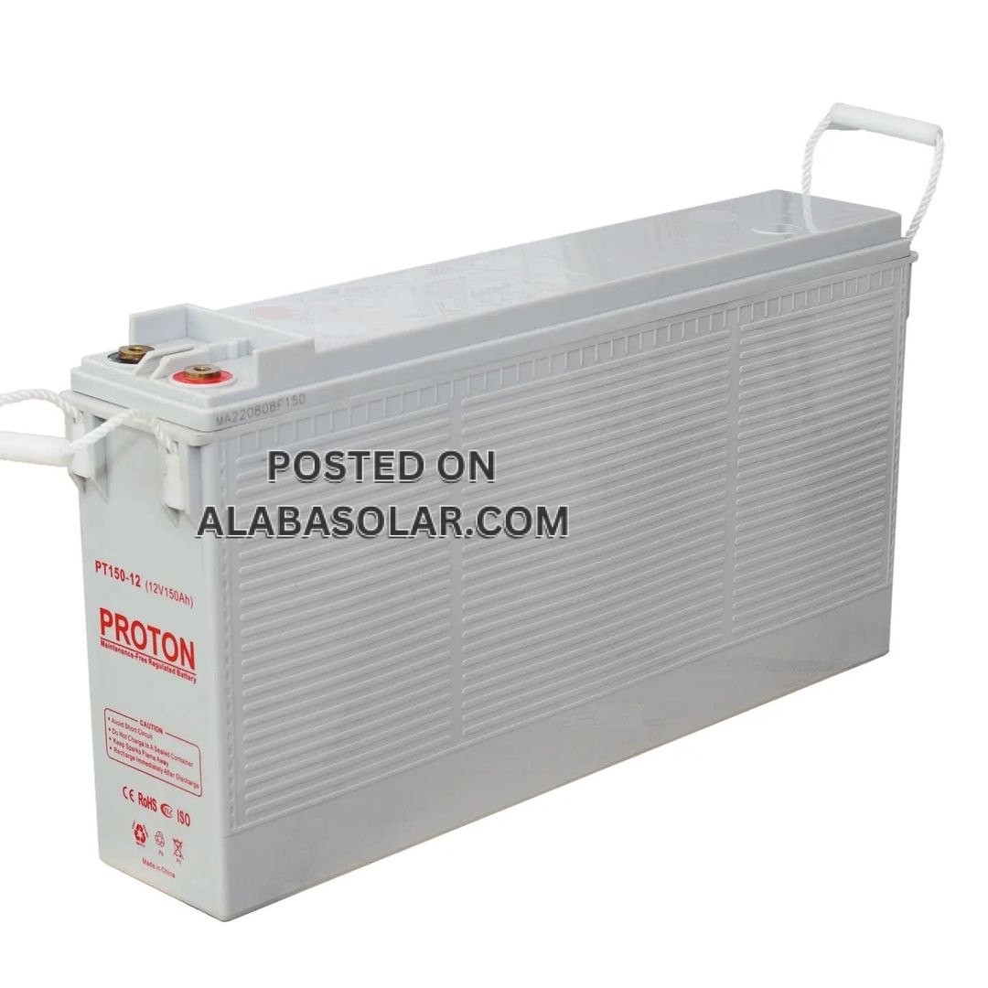 150AH PROTON SOLAR BATTERY Price in Nigeria 🇳🇬 Alaba Solar Marketplace