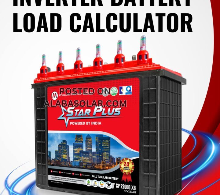 Easily Calculate Load with Tubular Inverter Battery Tool Price in ...