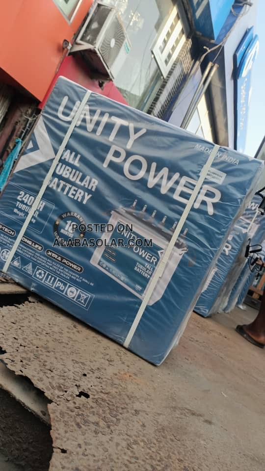 Unity Power Solar Tubular Battery Price in Nigeria 🇳🇬 Alaba Solar ...