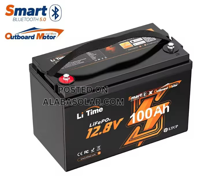 12V 100Ah LiTime LiFePo4 Battery Price in Nigeria 🇳🇬 Alaba Solar ...