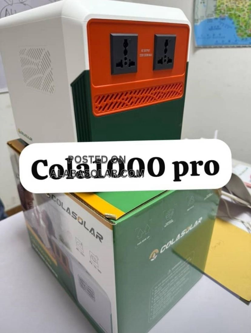 Colasolar 1000 pro solar generator Price in Nigeria 🇳🇬 Alaba Solar ...
