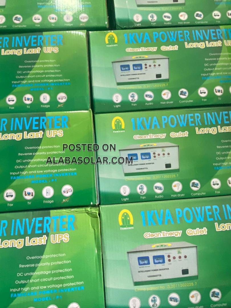 Famicare 1KVA POWER INVERTER Price in Nigeria 🇳🇬 Alaba Solar Marketplace