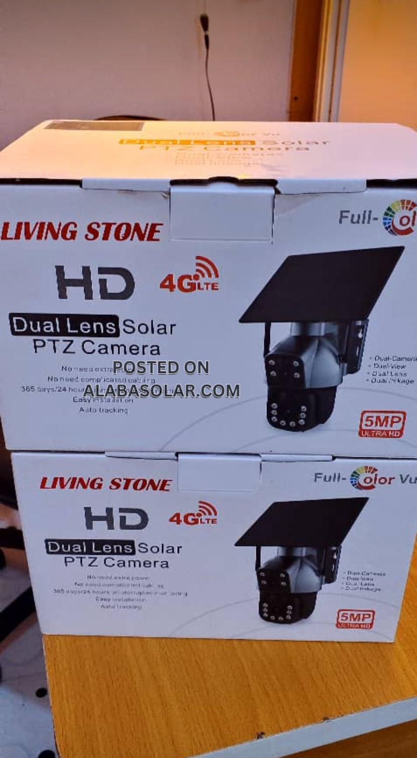 HD Dual Lens Solar PTZ Camera Price in Nigeria 🇳🇬 Alaba Solar Marketplace
