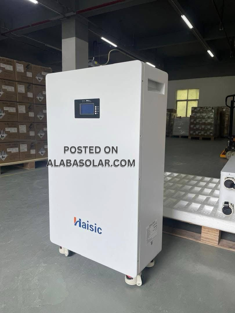 HAISIC 30 KWh LiFeP04 Battery Price in Nigeria 🇳🇬 Alaba Solar Marketplace