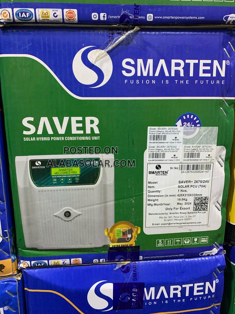 Smarten 2.6kva 24v solar inverter Price in Nigeria 🇳🇬 Alaba Solar ...