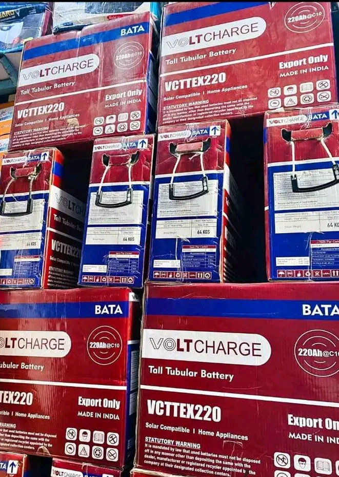 VOLTCHARGE Solar tall tubular battery 220Ah 12V Price in Nigeria 🇳🇬 ...