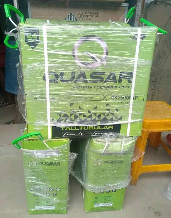 Quasar tall tubular battery 240Ah 12V Price in Nigeria 🇳🇬 Alaba Solar ...