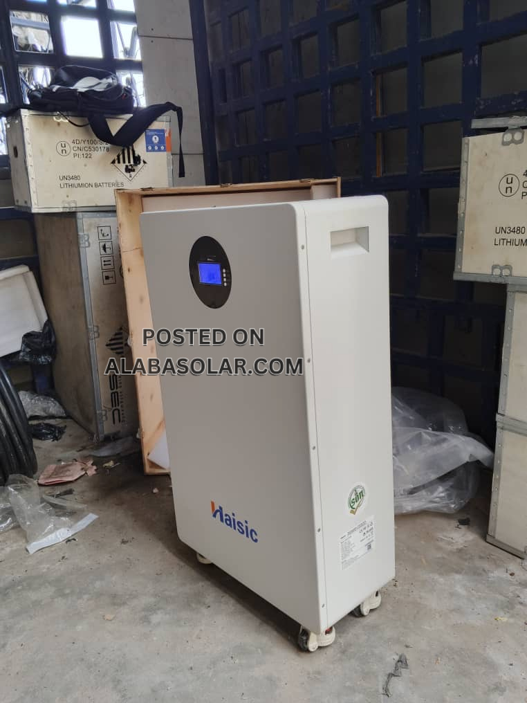 HAISIC 30 KWh LiFeP04 lithium Battery Price in Nigeria 🇳🇬 Alaba Solar ...