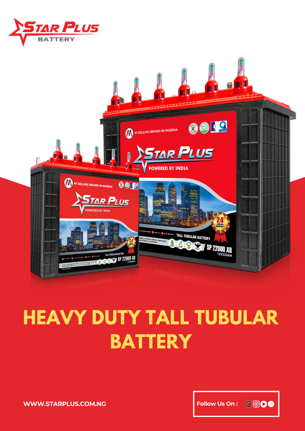 Best Heavy Duty Tall Tubular Battery for Home Inverter Price in Nigeria ...