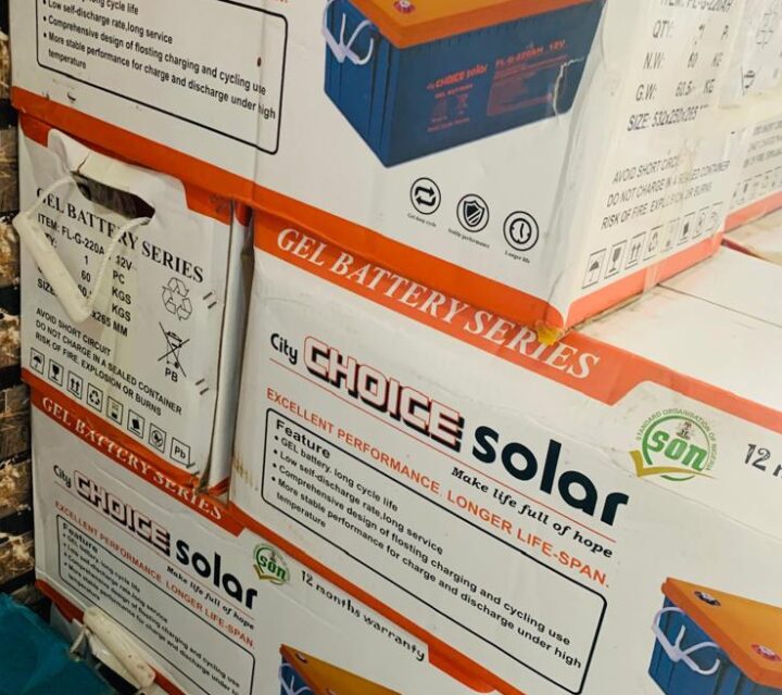 Choice Solar dry cell Gel battery 220Ah 12V Price in Nigeria 🇳🇬 Alaba ...