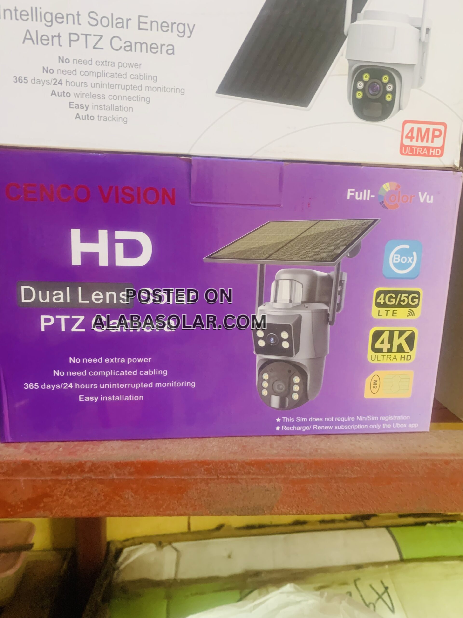 HD Dual Lens Solar PTZ Camera Price in Nigeria 🇳🇬 Alaba Solar Marketplace