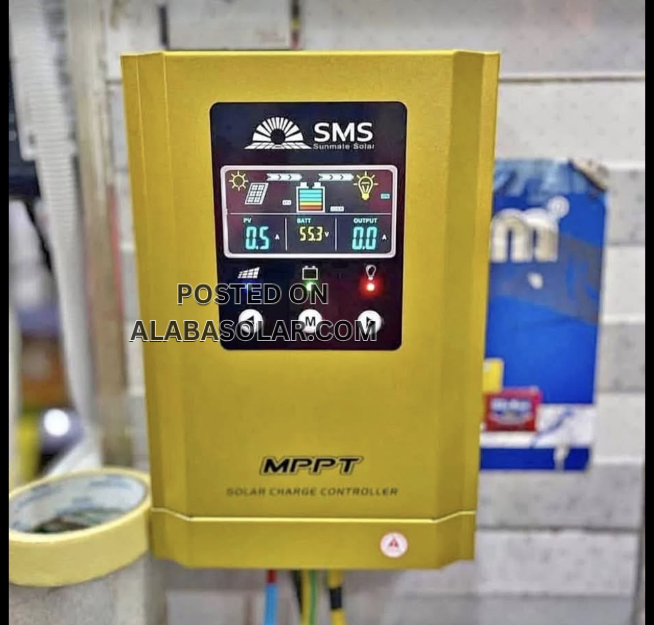 SMS MPPT Solar Charge Controller Price in Nigeria 🇳🇬 Alaba Solar ...