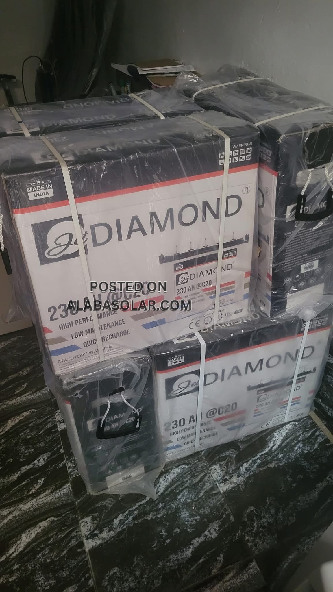 230Ah Diamond Solar Tubular Battery Price in Nigeria 🇳🇬 Alaba Solar ...