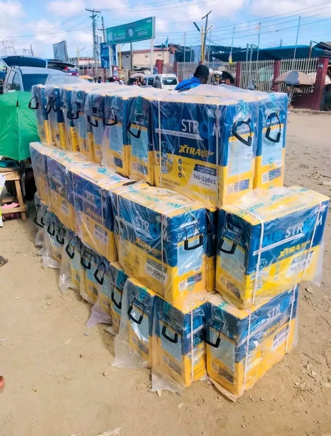 12V 220Ah Haustrom Tubular Battery Price in Nigeria 🇳🇬 Alaba Solar ...