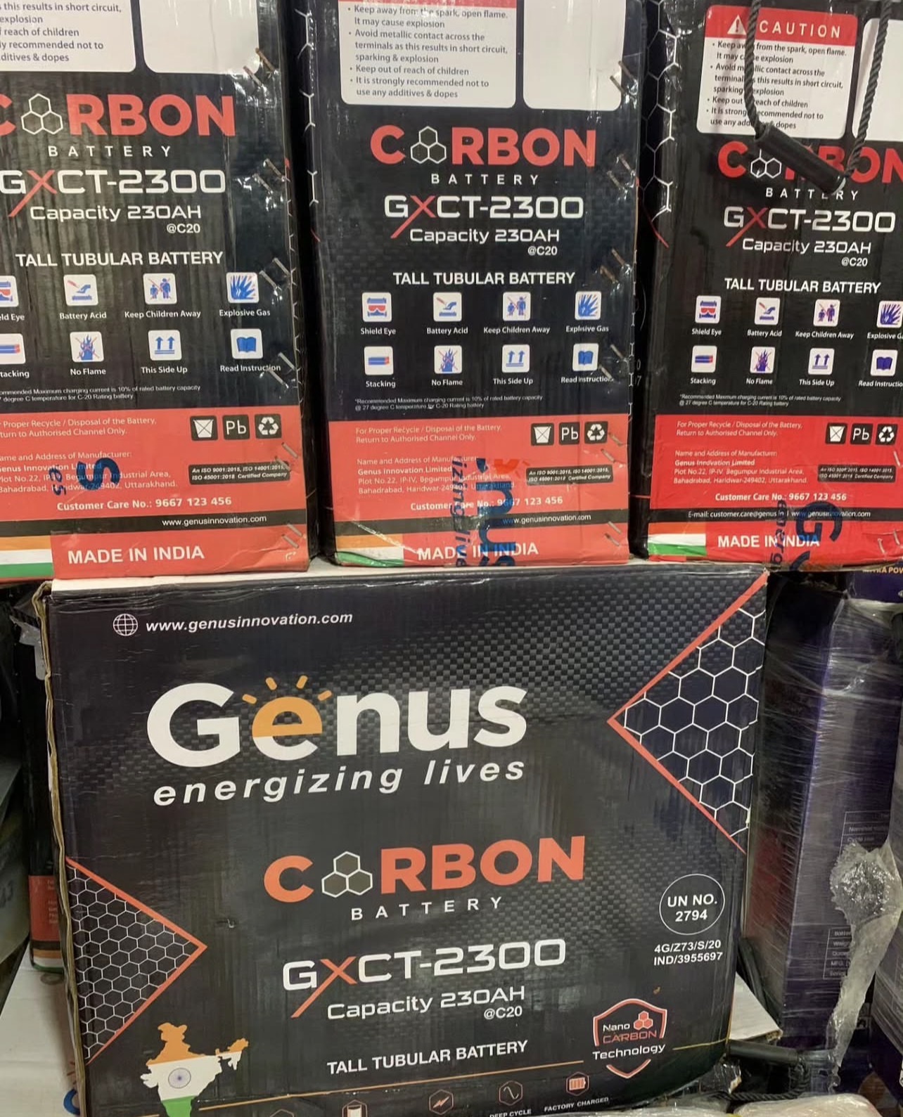 Genus Carbon Tubular Battery Price in Nigeria 🇳🇬 Alaba Solar Marketplace