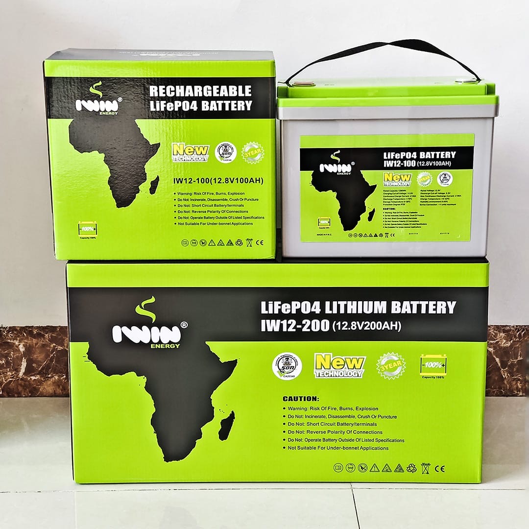 IWIN ENERGY LiFeP04 LITHIUM BATTERY IW12-200 (12.8V200AH) Price in ...
