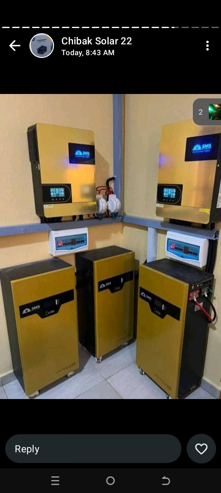 15 kw lithium batteries sms solar Price in Nigeria 🇳🇬 Alaba Solar ...