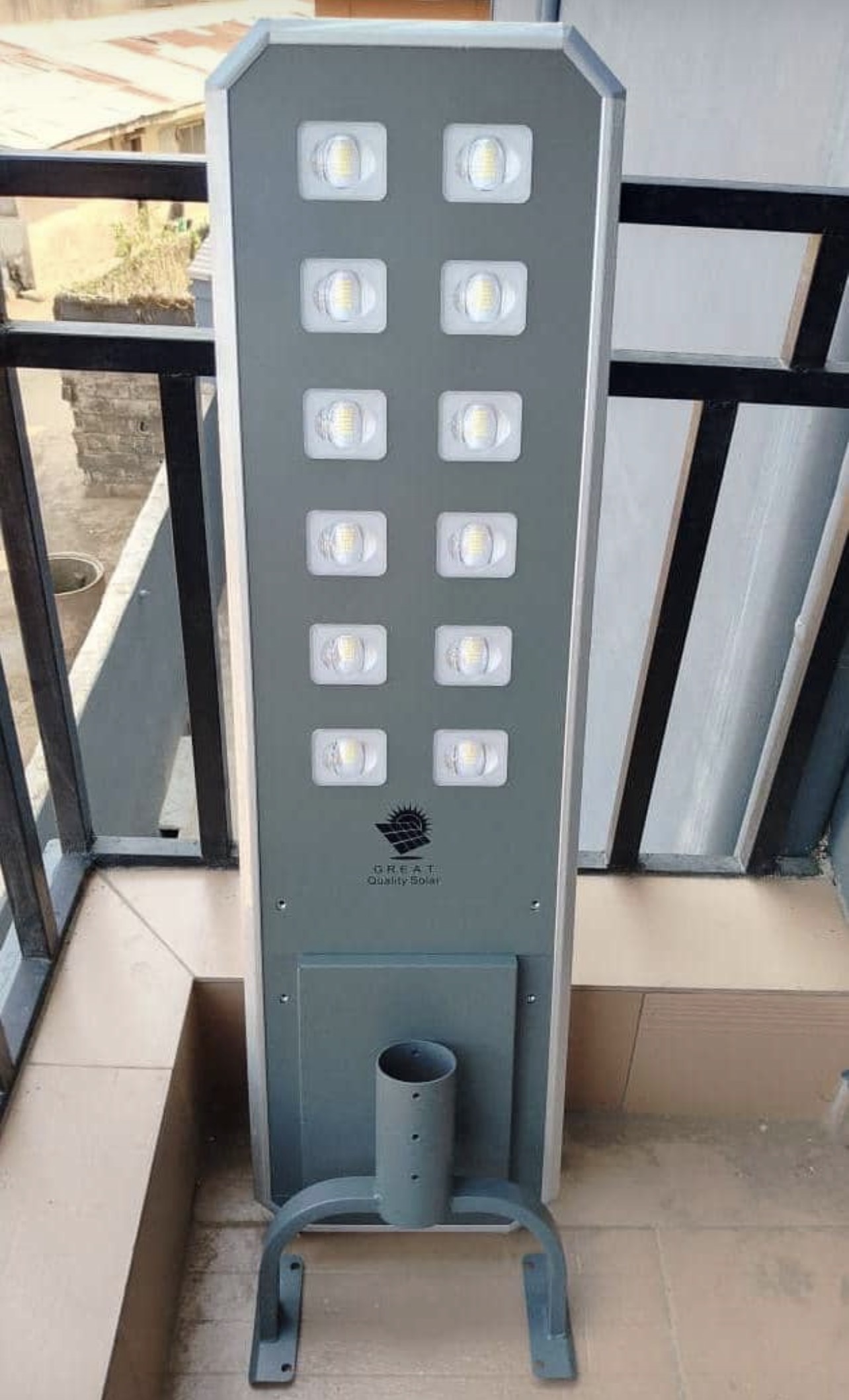 12 Bulbs Great Quality Solar Street Light Price in Nigeria 🇳🇬 Alaba ...