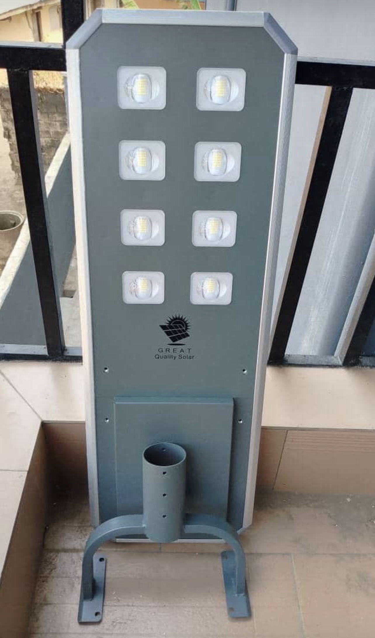 8 Bulbs Great Quality Solar Street Light Price in Nigeria 🇳🇬 Alaba ...