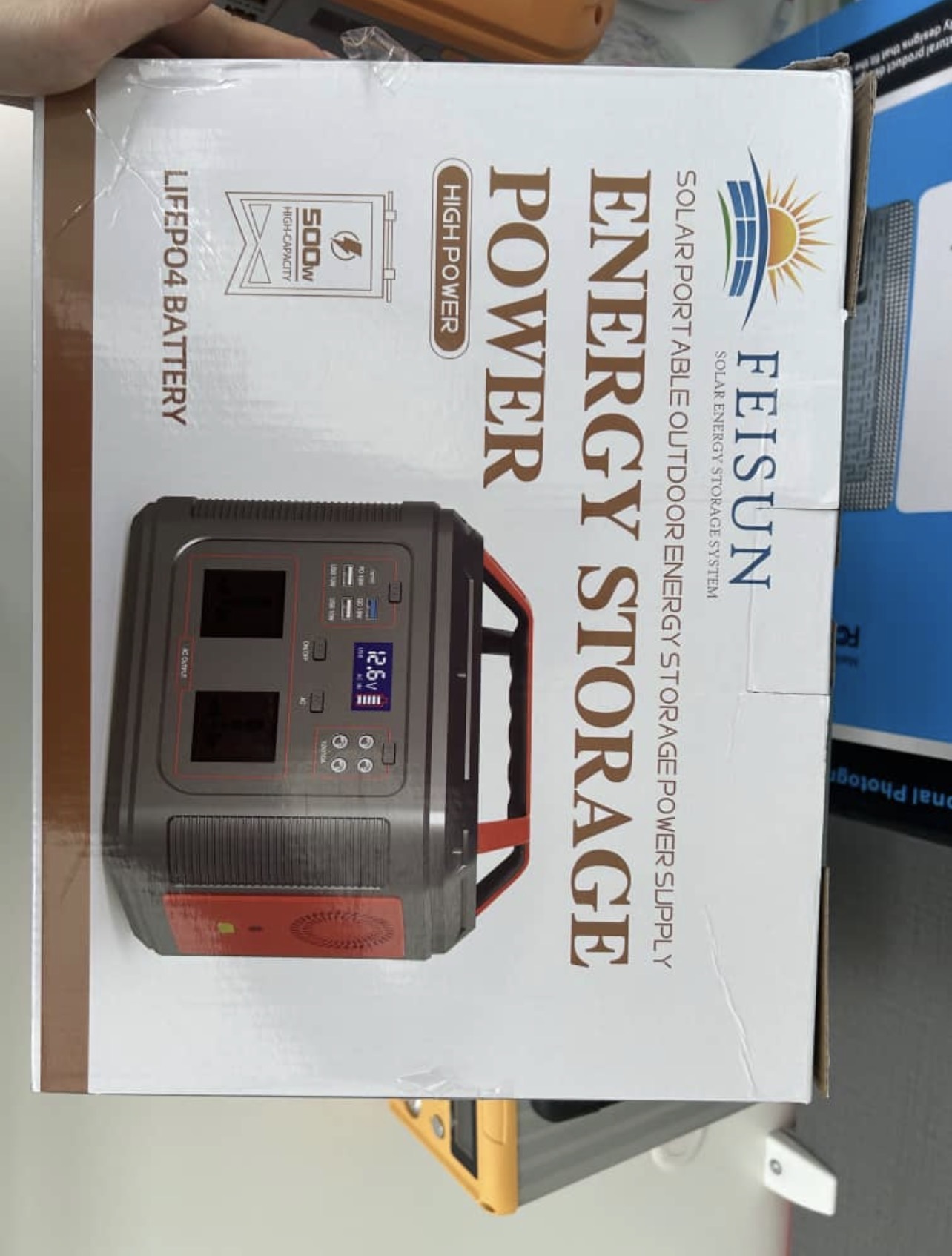 500W Feisun Solar Generator With LiFePo4 Battery Price in Nigeria 🇳🇬 ...