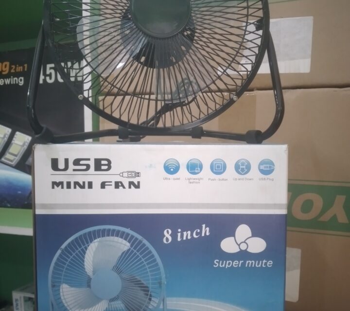 8" USB MINI FAN Price in Nigeria 🇳🇬 Alaba Solar Marketplace