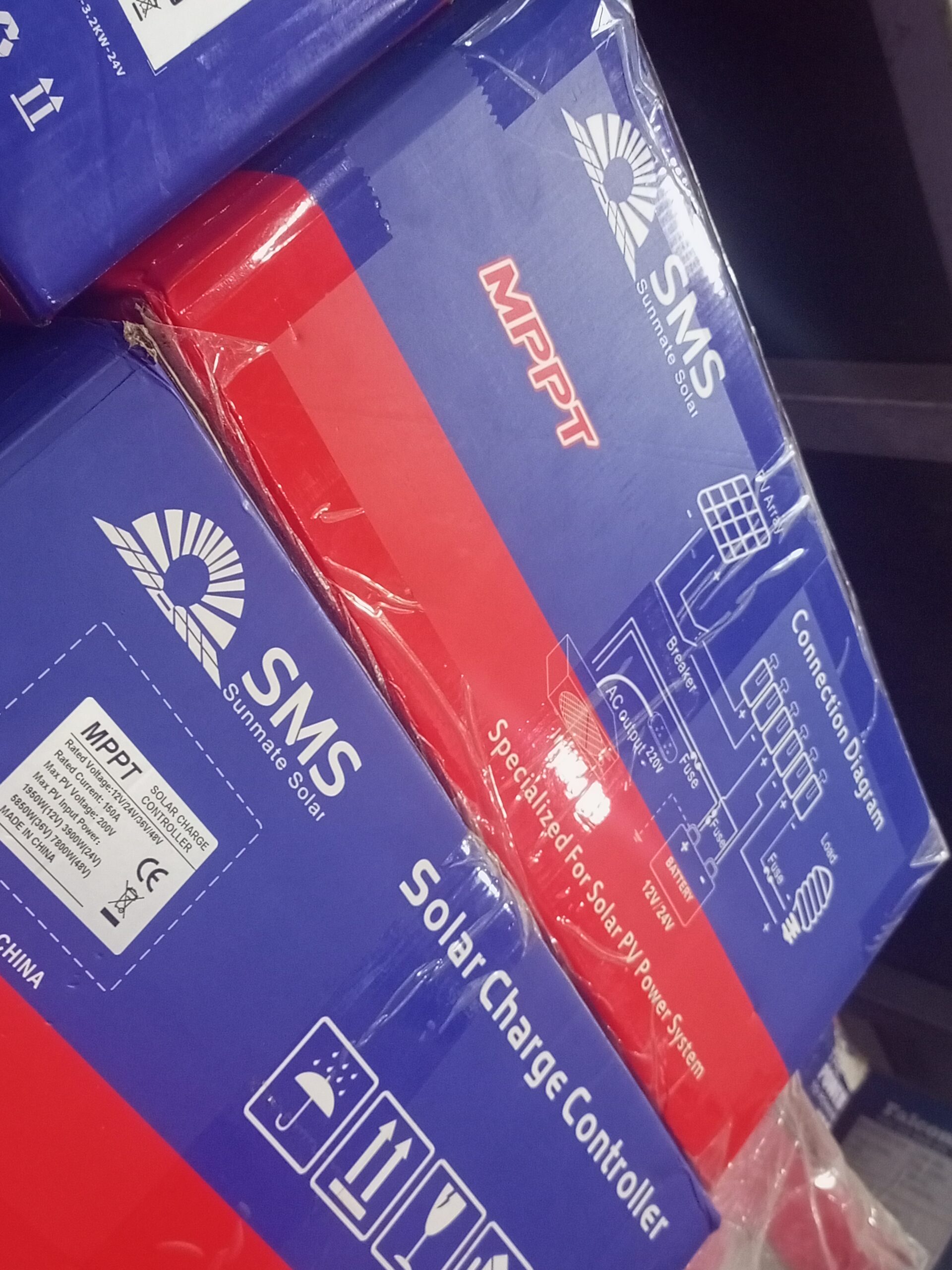 SMS Charge controller MPPT 150A Price in Nigeria 🇳🇬 Alaba Solar Marketplace