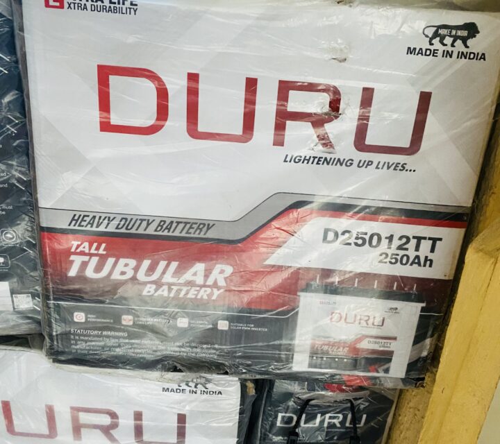 250AH 12v DURU Solar Tabular Battery Price in Nigeria 🇳🇬 Alaba Solar ...