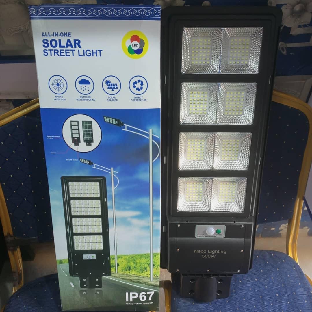 500W 8Eyes Solar Street Light Price in Nigeria 🇳🇬 Alaba Solar Marketplace
