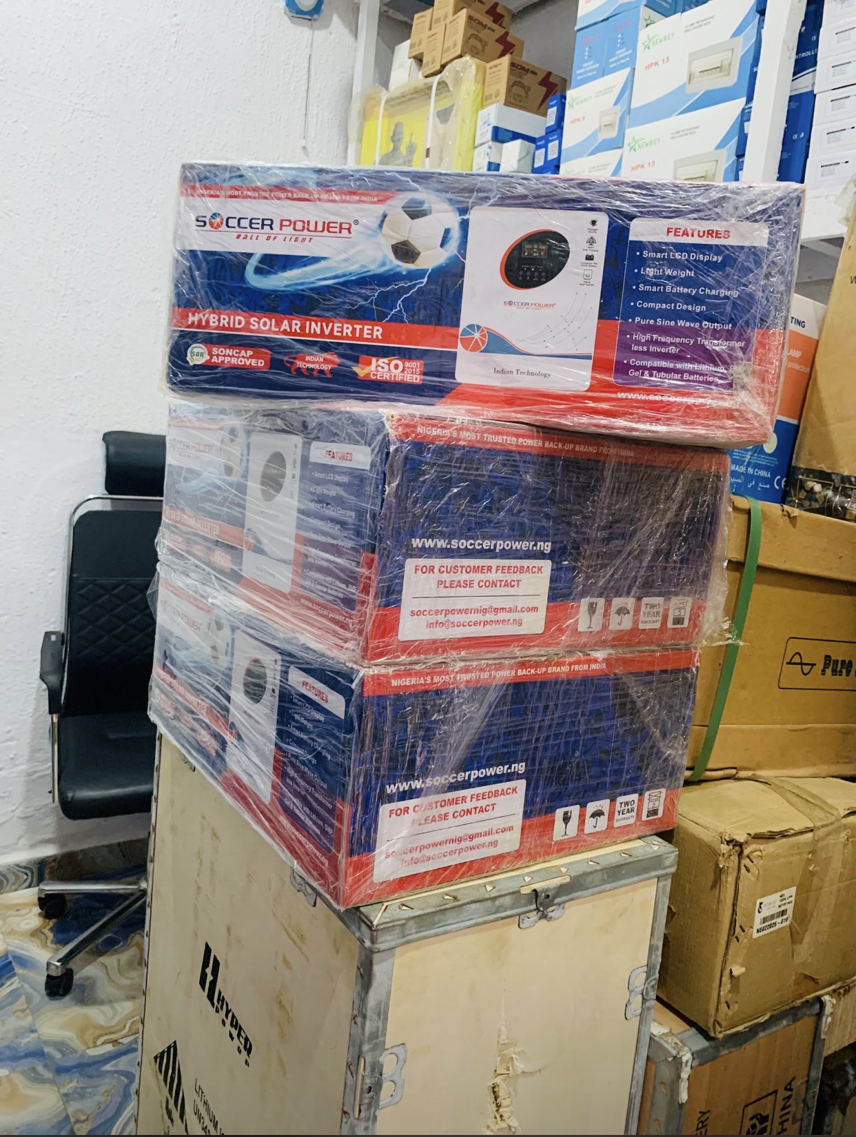 4Kva 24v Soccer Power Hybrid Inverter Price in Nigeria 🇳🇬 Alaba Solar ...