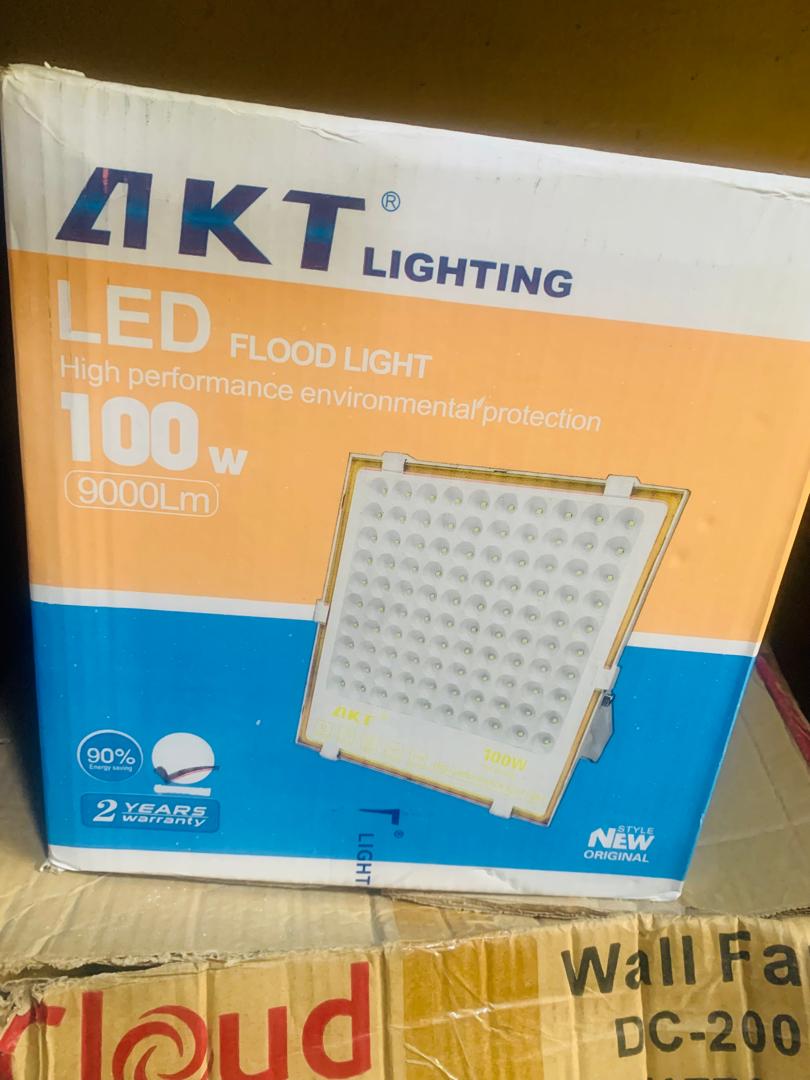 AKT 100w LED FLOOD LIGHT Price in Nigeria 🇳🇬 Alaba Solar Marketplace